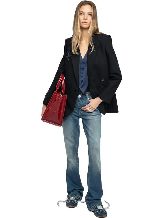 Zadig&Voltaire Vival Blazer - Blue / Navy