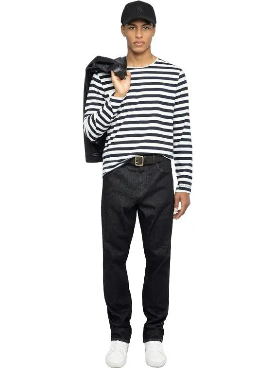 Zadig&Voltaire Timo Striped Long-sleeve T-shirt - Stripe