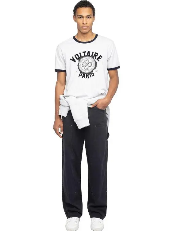 Zadig&Voltaire Woody T-shirt - Natural