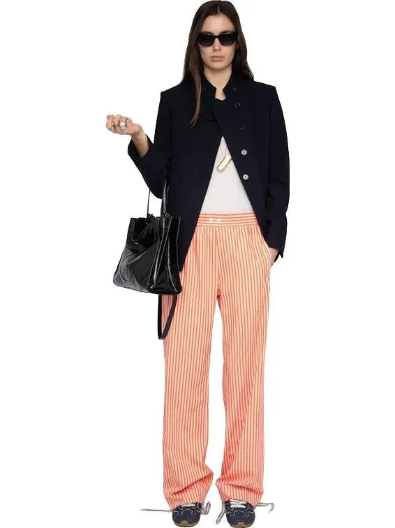 Zadig&Voltaire Poma Striped Poplin Pants - Stripe
