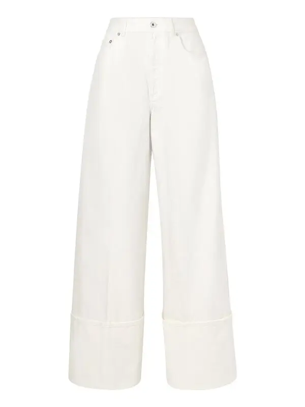 Givenchy Wide-leg Jeans - Neutrals