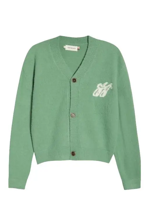 HONOR THE GIFT H Monogram Cardigan - Mint