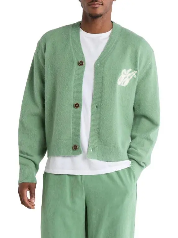 HONOR THE GIFT H Monogram Cardigan - Mint