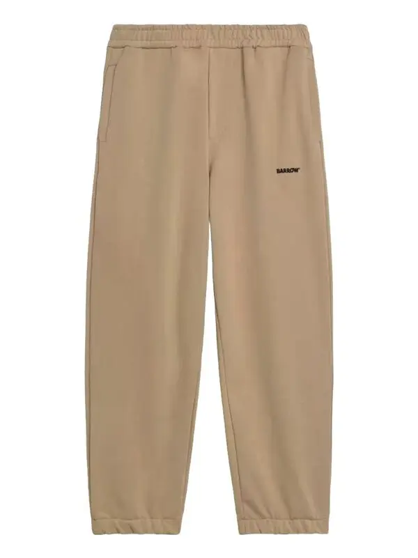 BARROW Logo Track Pants - Brown