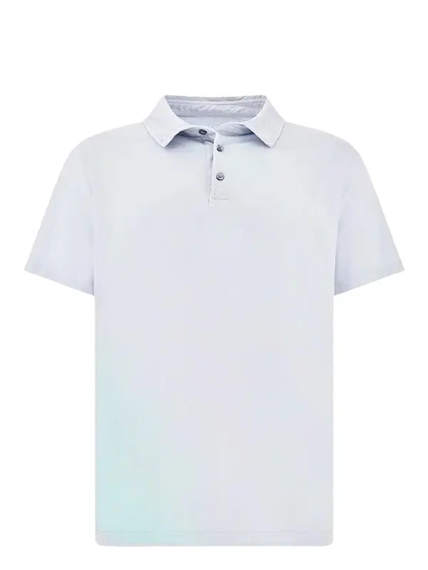 Paul & Shark Garment-dyed Polo Shirt - Blue