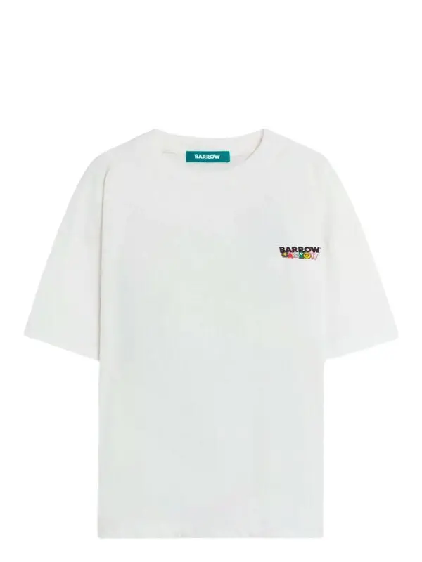 BARROW Printed T-shirt - White