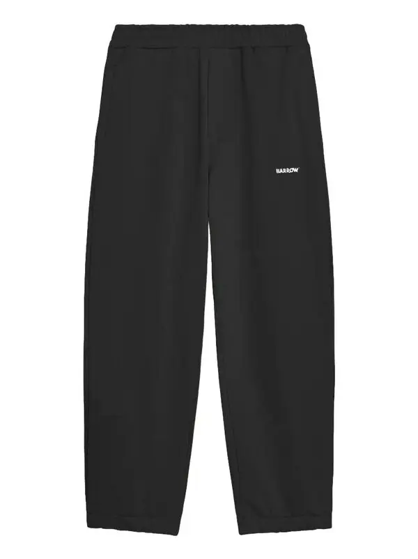 BARROW Logo Track Pants - Black