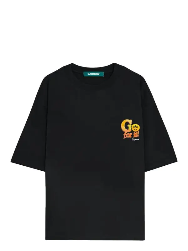 BARROW Graphic T-shirt - Black