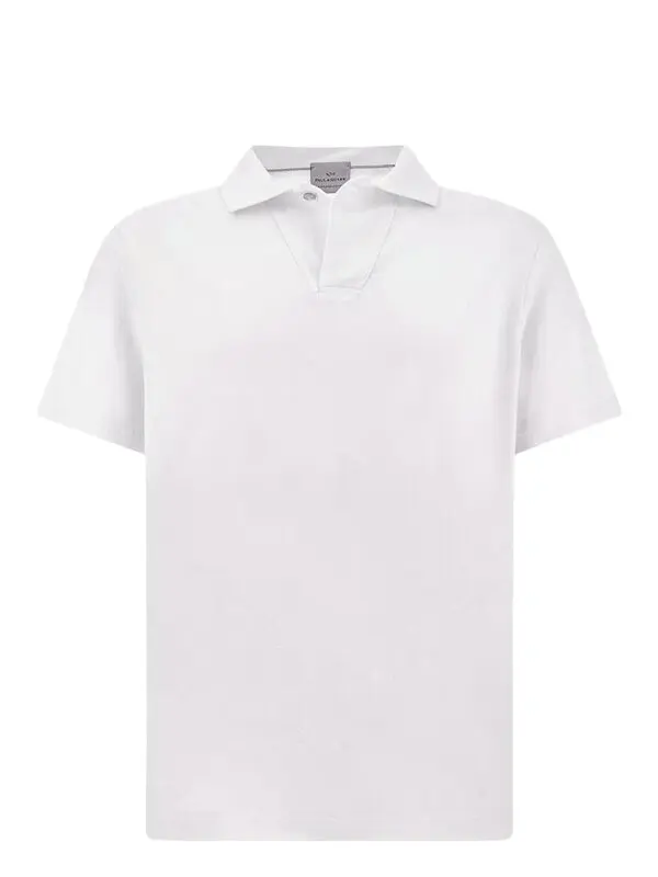 Paul & Shark Buttoned Polo Shirt - Neutrals