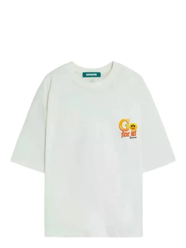 BARROW Graphic T-shirt - White