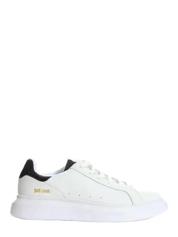 Just Cavalli Platform Sneakers - White