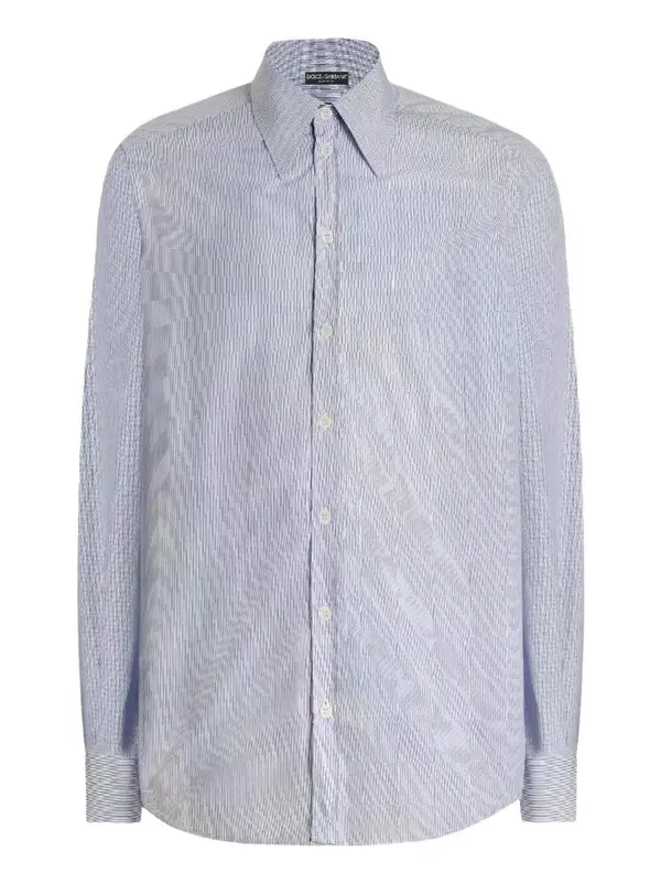 Dolce & Gabbana Striped Shirt - Blue