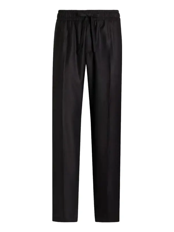 Dolce & Gabbana Drawstring Trousers - Black