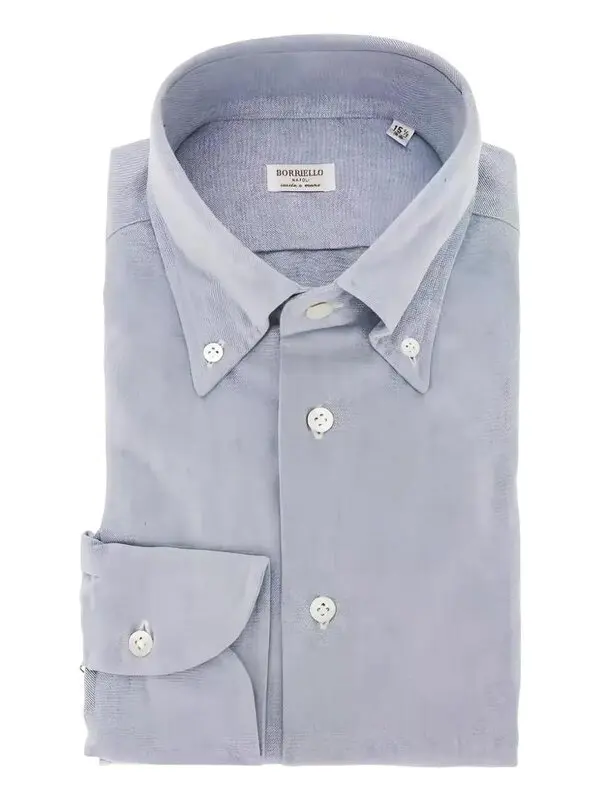 BORRIELLO NAPOLI Buttoned Shirt - Blue