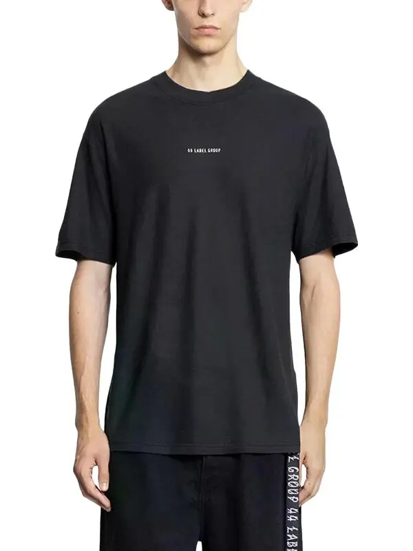 44 LABEL GROUP Jersey T-shirt - Black