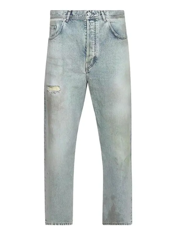 Enfants Riches Déprimés Distressed Baggy Jeans - Blue