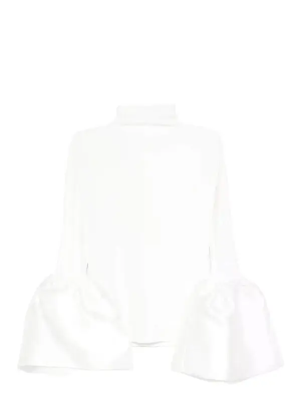 ATU BODY COUTURE Bell-sleeve Top - White