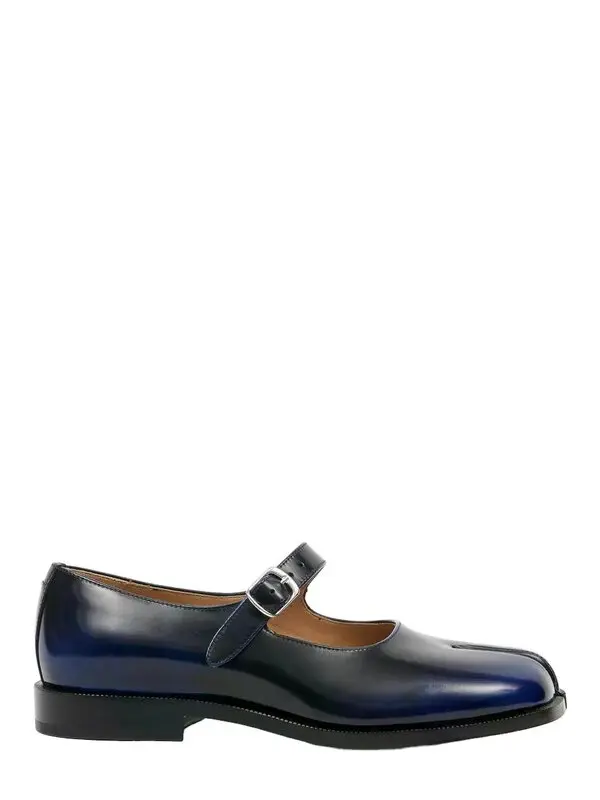 MAISON MARGIELA Tabi Mary Jane Leather Loafers - Blue