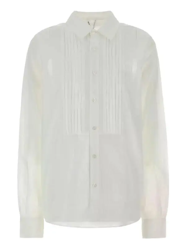 Gimaguas Alfred Pleated Shirt - White