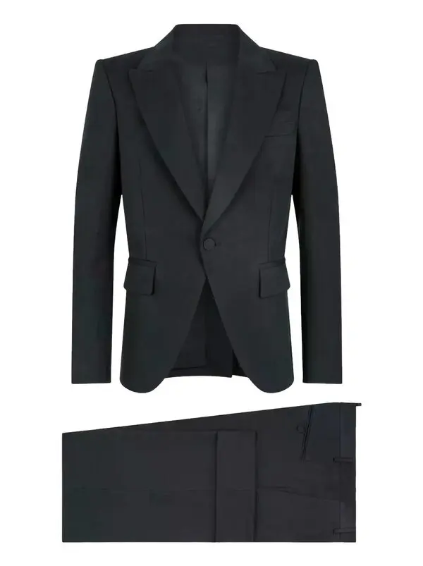 Dsquared2 Notched Pocket Suit - Black