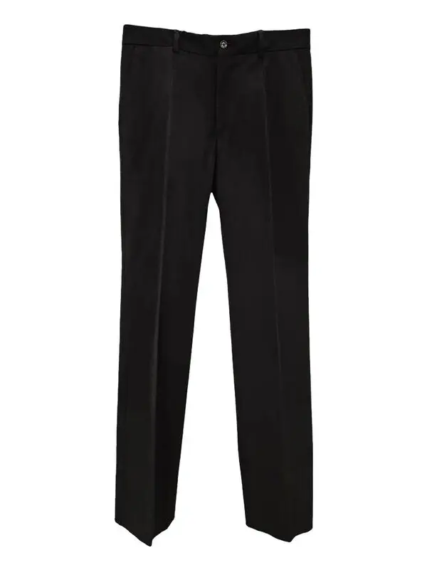 Dolce & Gabbana Textured Trousers - Black