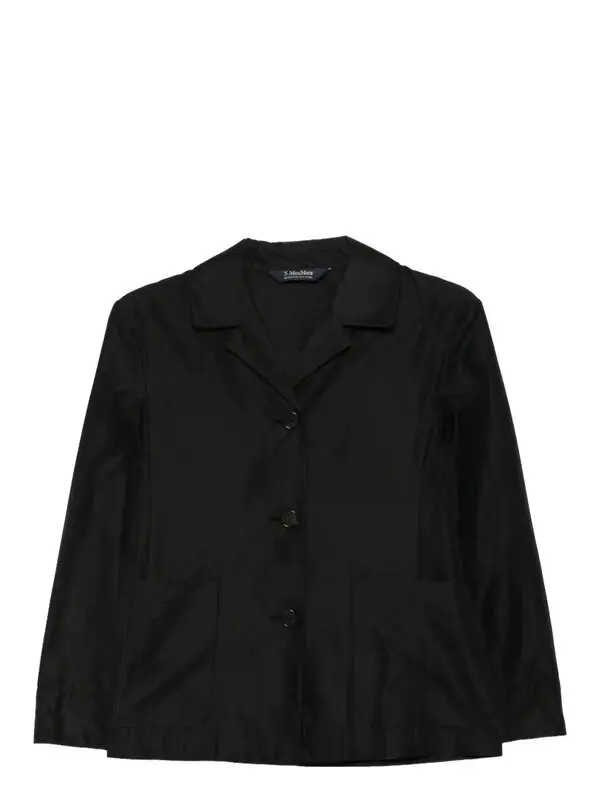 Max Mara Smmnina Buttoned Jacket - Black