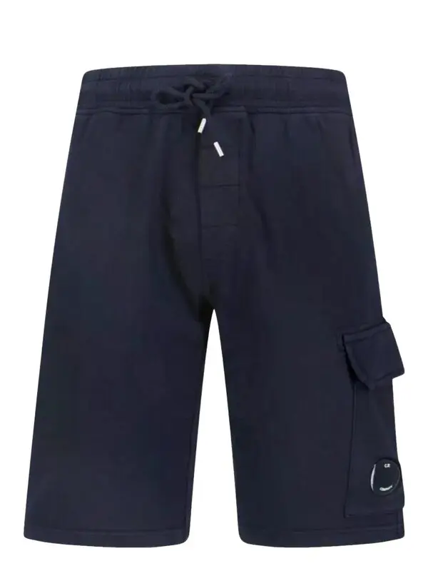 C.P. COMPANY Cotton Shorts - Blue