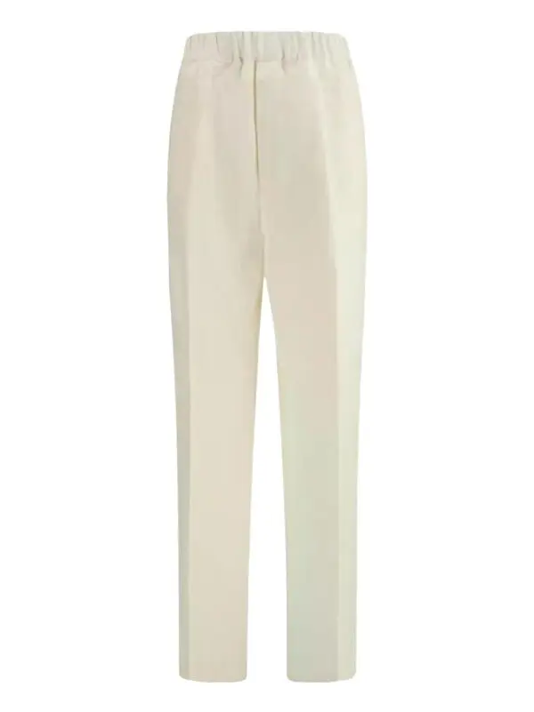 LANEUS Elasticated Trousers - Neutrals