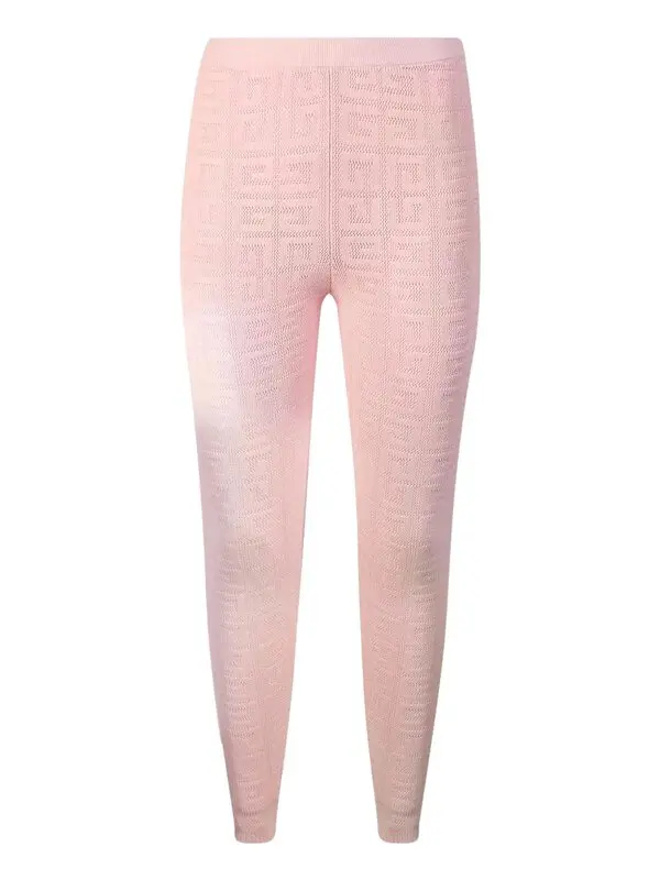 Givenchy Jacquard Leggings - Pink