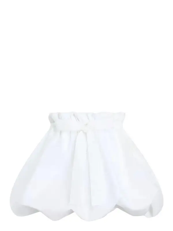 Patou Bloomer Mini Skirt - White