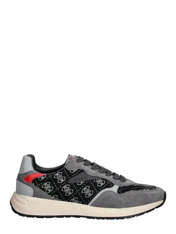 Guess Aria Logo-print Sneakers - Grey