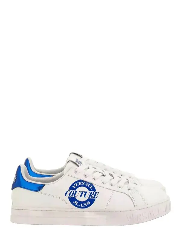 Versace Court 88 Logo Sneakers - White