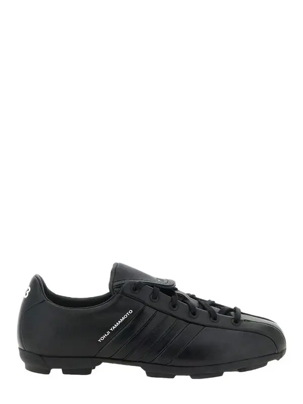 Y3 Field Leather Sneakers - Black