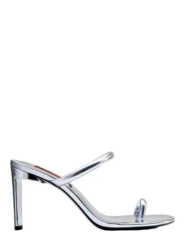 SIMONMILLER Pipe Metallic Sandals - White