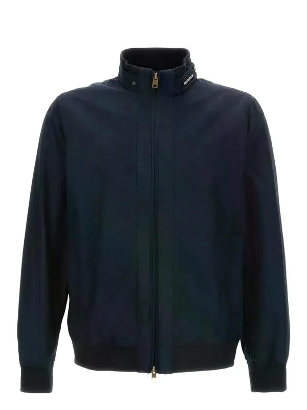 Woolrich Lewis High-collar Zip Jacket - Blue