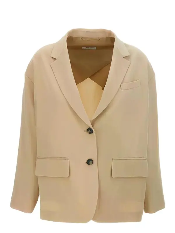Alberto Biani Two-button Blazer - Neutrals