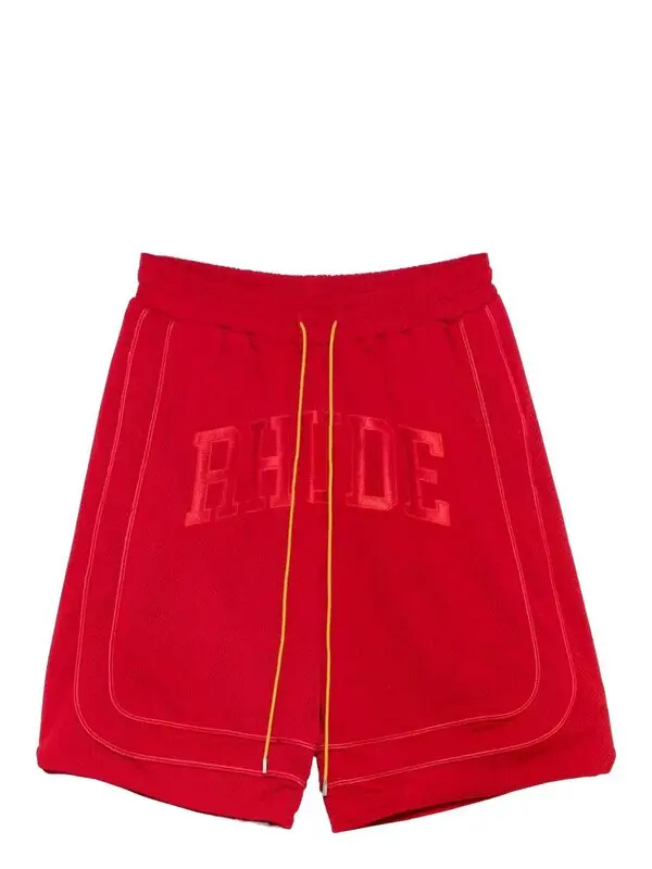 Rhude Drawstring Shorts - Red