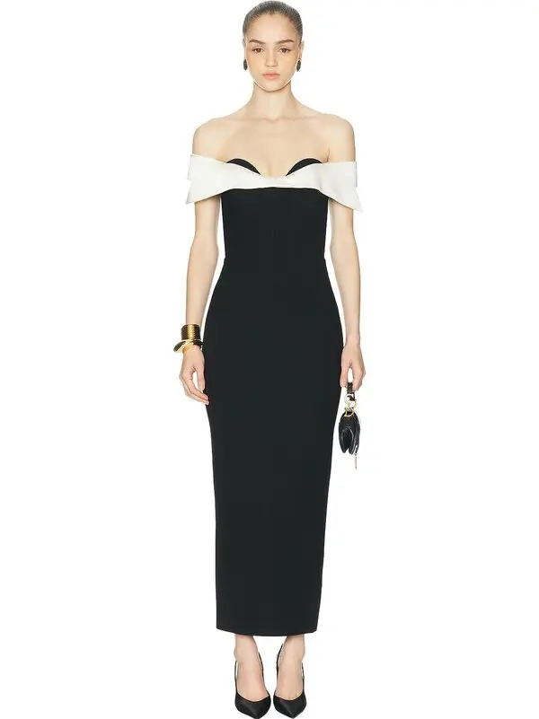 THE NEW ARRIVALS ILKYAZ OZEL Jacqueline Dress - Dark Matter
