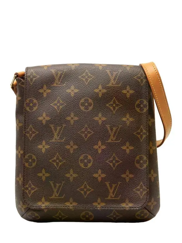 LOUIS VUITTON 2001 Monogram Musette Salsa Pm - Brown