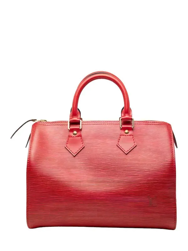 LOUIS VUITTON 1994 Epi Speedy 25 Boston Bag - Red