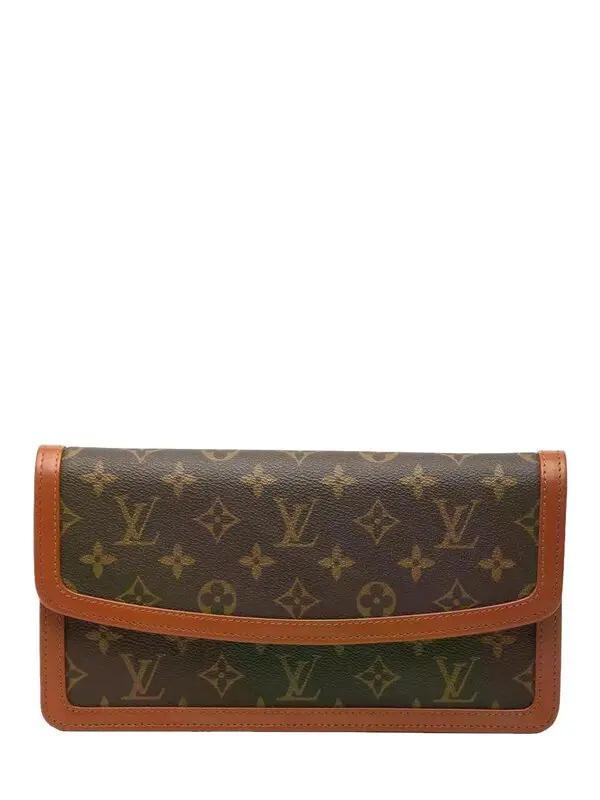 LOUIS VUITTON 1988 Monogram Pochette Dame Pm - Brown