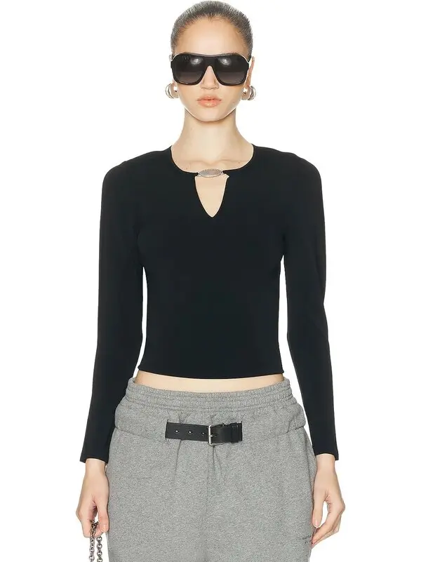Alexander Wang Necklace Top - Black