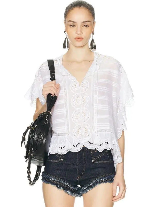 Isabel Marant Payton Blouse - White