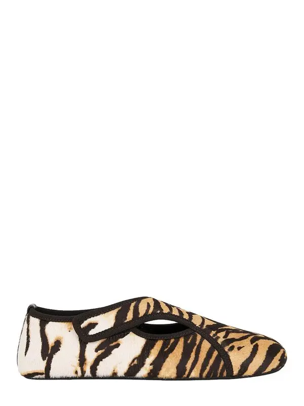 Alaïa Ballet Flats - Naturel