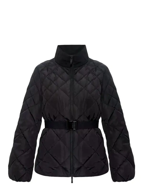 Moncler Diamond-quilted Jacket - Black