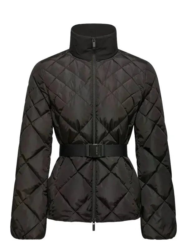 Moncler Diamond-quilted Jacket - Black