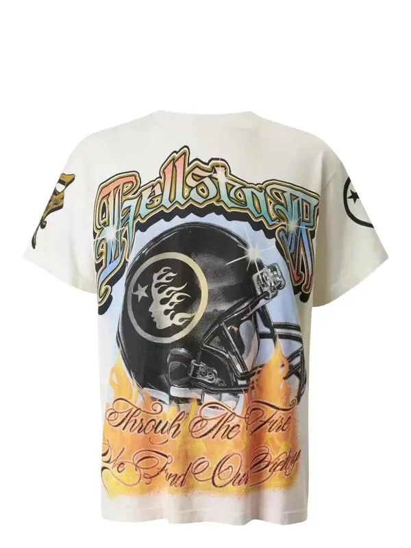 HELLSTAR Helmet T-shirt - Neutrals