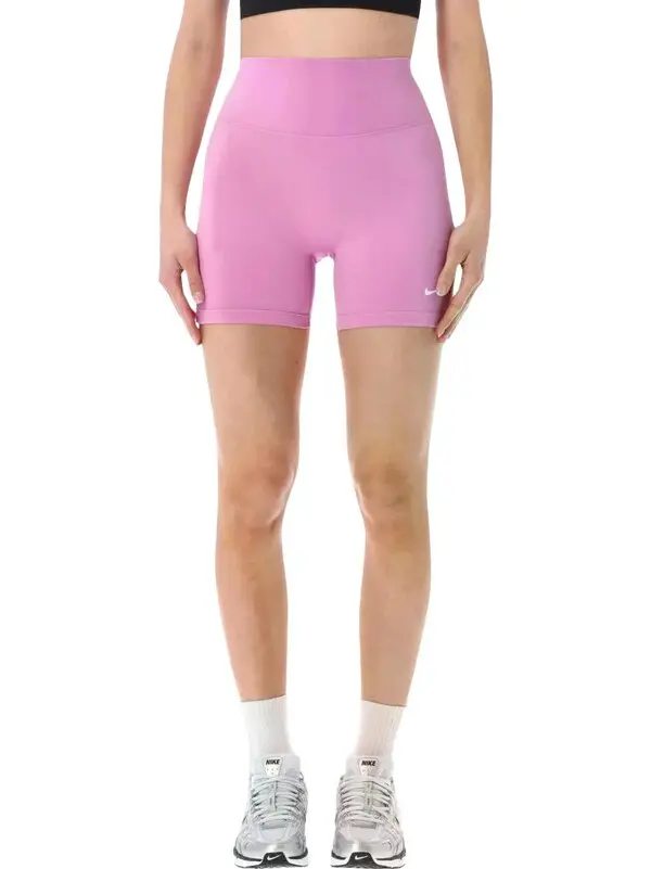 Nike Logo-detail High-waisted Shorts - Pink