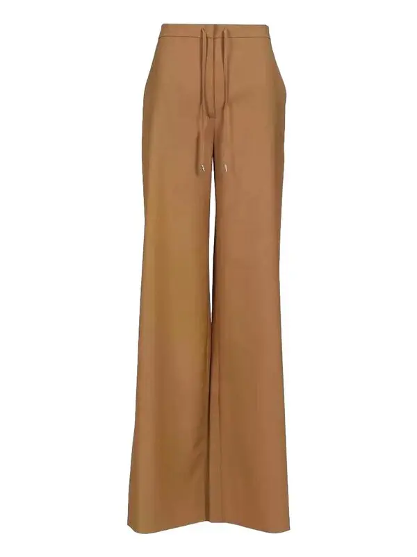 Max Mara Mstcorone Drawstring Trousers - Neutrals