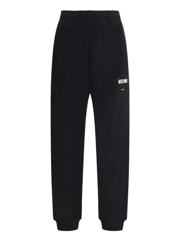 Moschino Logo-detail Track Pants - Black